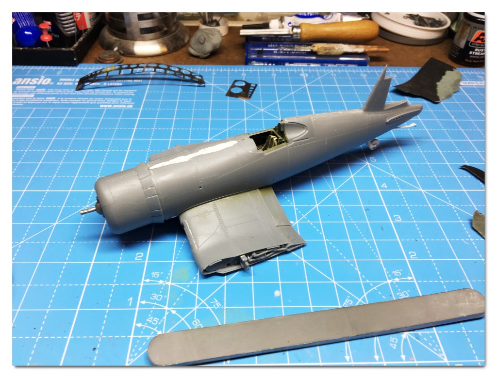 F4U-1 Corsair- Work In Progress Part 2. – THE SCALE MODEL HANGAR