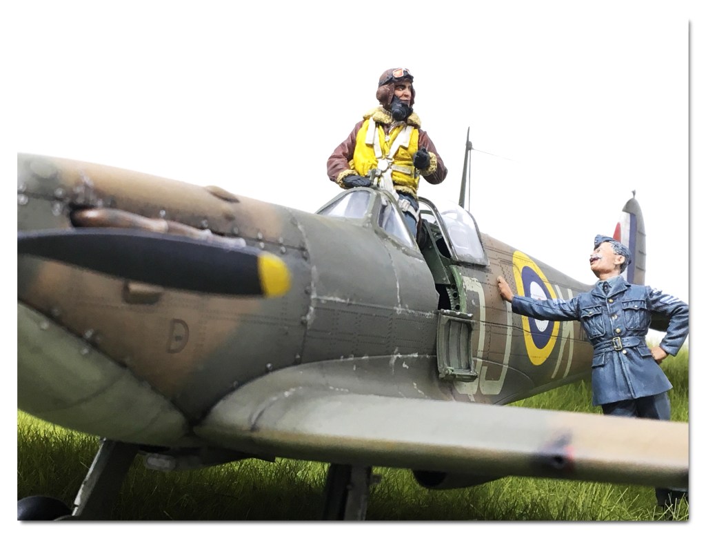 FIRST LIGHT: Flying Officer Geoffrey Wellum DFC and Spitfire K9998 in ...