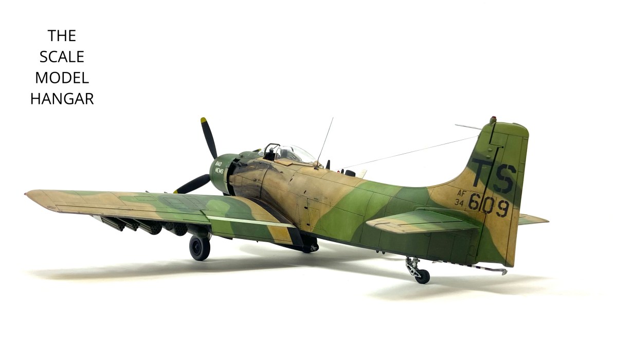 The USAF A-1H Skyraider – THE SCALE MODEL HANGAR