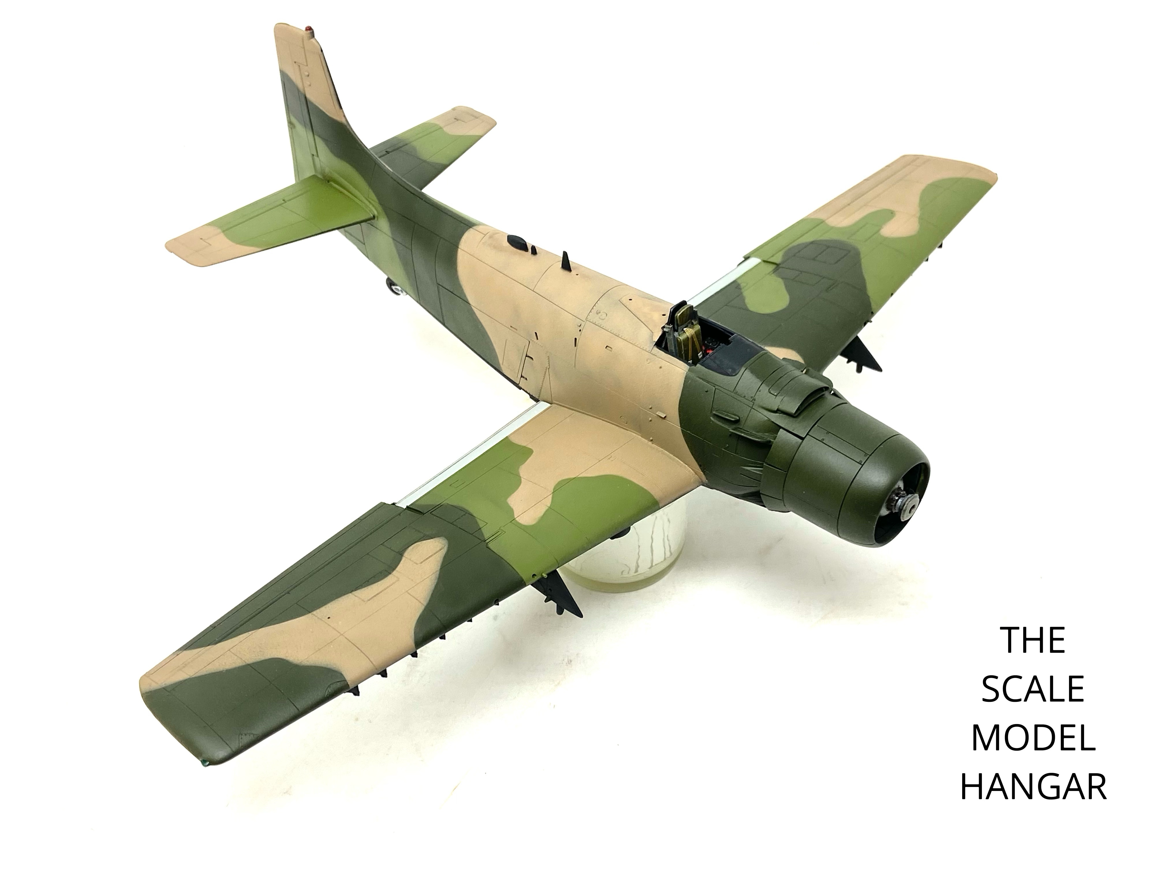 The USAF A-1H Skyraider – THE SCALE MODEL HANGAR